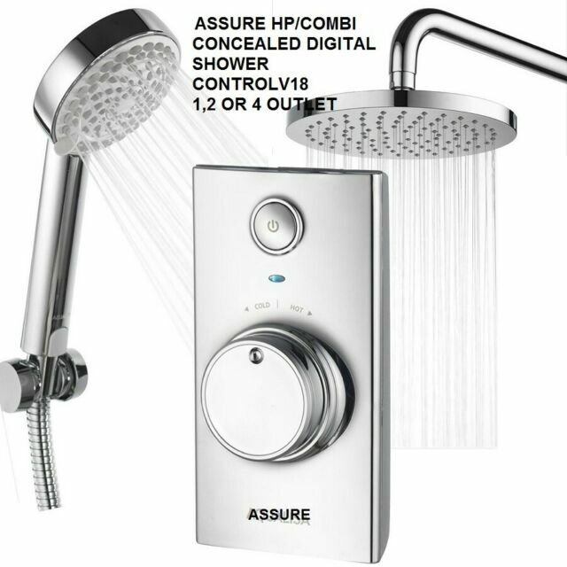 Bathstore Assure V18 High Pressure/Combi Shower Temperature Control ...