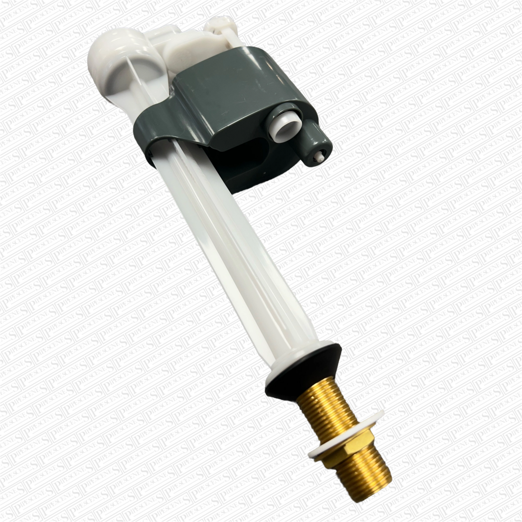 WRAS 1/2" Bottom Entry Toilet Cistern Water Inlet Float Valve with ...