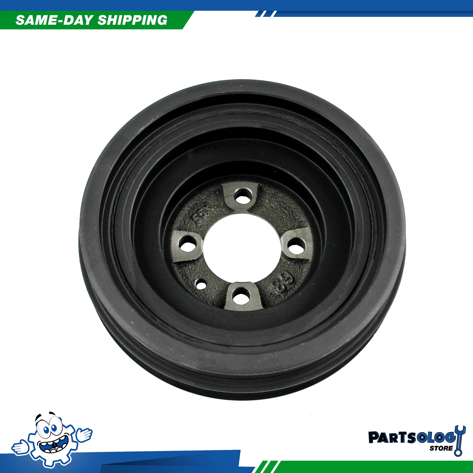 DNJ HBA1055 New Harmonic Balancer For 92-98 Hyundai Elantra Sonata 1.8L ...