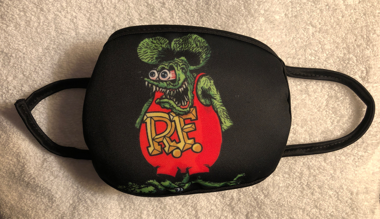 RAT FINK MASK “TRADITIONAL FINK” AMAZINGLY SOFT, WIDE MOUTH,BREATHABLE ...