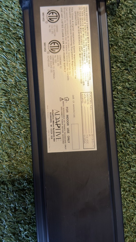 Adaptive Micro Systems Beta Brite 213-C Digital Scrolling LED Sign /No ...