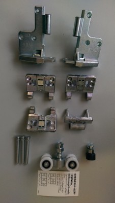 Si Aubi Siegenia Bi-Fold Door Hinge Kit | eBay UK