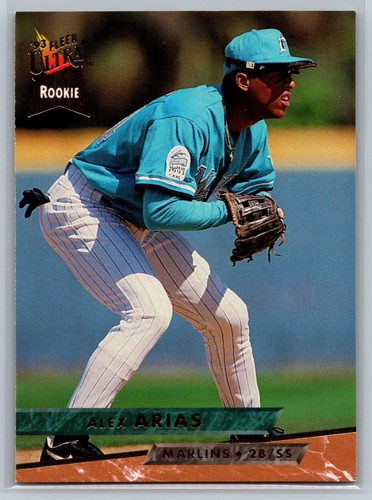 Alex Arias 1993 Ultra Rookie BASEBALL #364 Florida Marlins | eBay