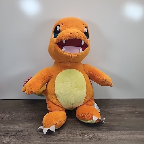 2016 Pokemon Build A Bear Charmander Plush Stuffed Animal Retired 16 ...