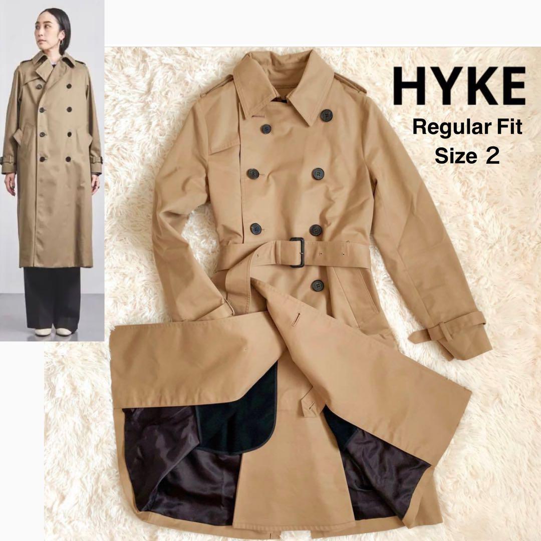 HYKE Trench coat with liner regular beige beautiful i… - Gem