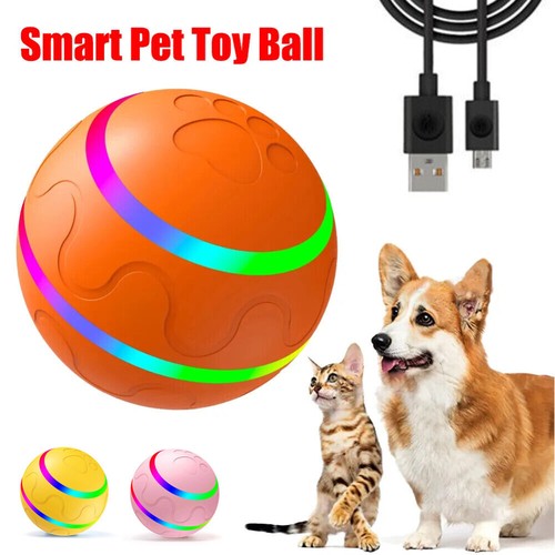 Smart Dog Toys Automatic Rolling Ball Electric Cat Self-Moving ...