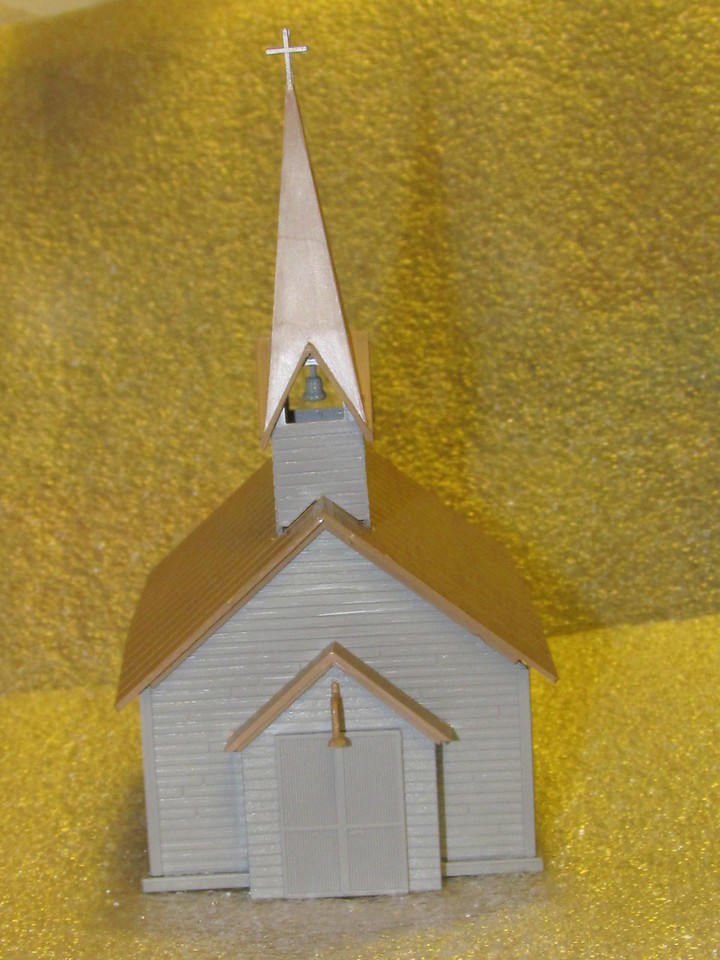 CHURCH KIT 4105 BY IHC EASILY MAKES OTHER STRUCTURES, IN HO SCALE, NEW ...