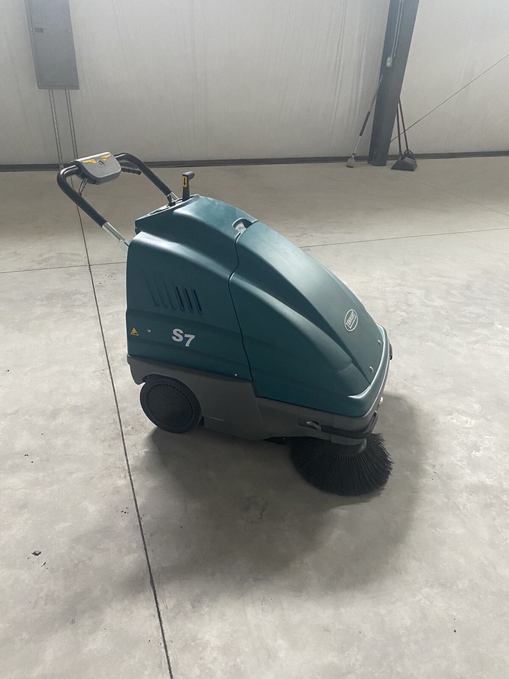 Minimally Used - Tennant S7 28” Walk-Behind Industrial Sweeper | eBay