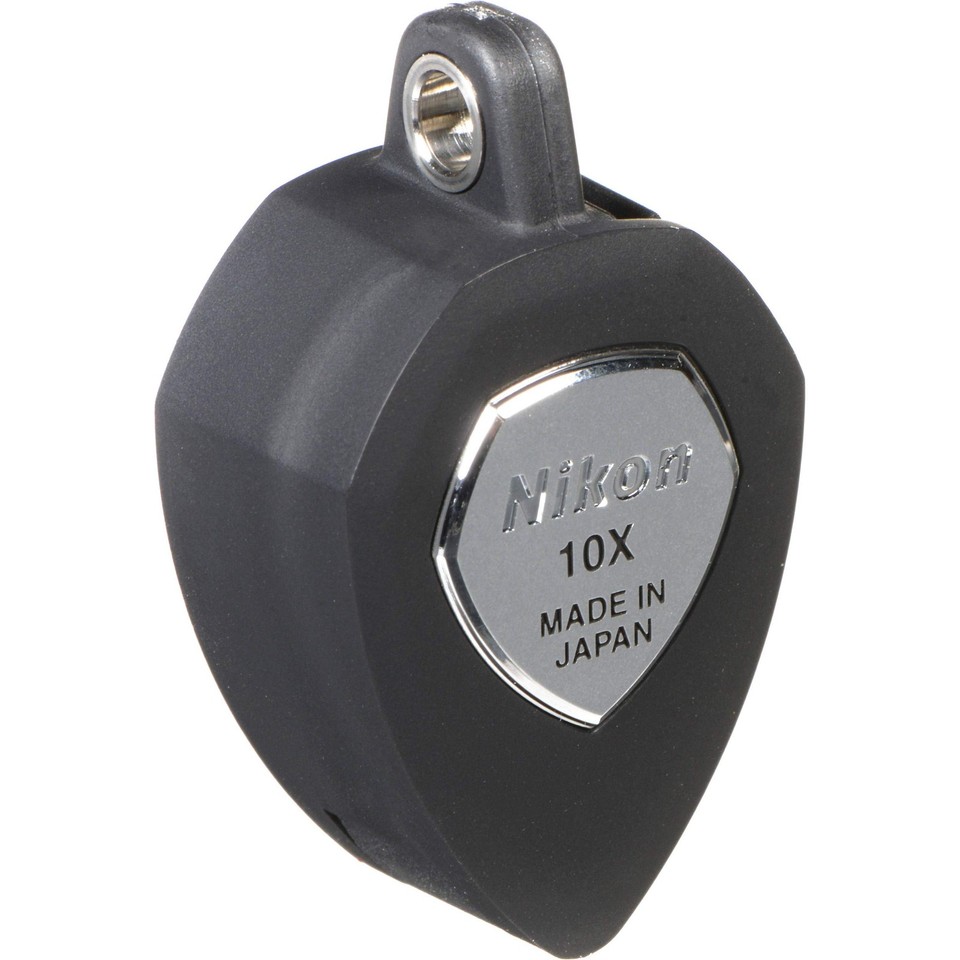 Nikon 10x Jewelry Triplet Loupe Jeweler Pocket Round Magnifier | eBay