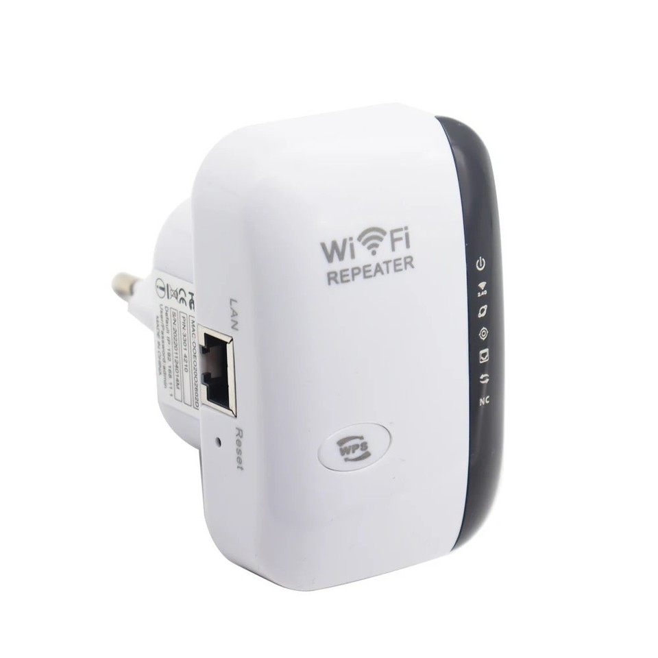 WiFi Signal Extender Range Repeater Booster Internet Amplifier 300Mbps ...