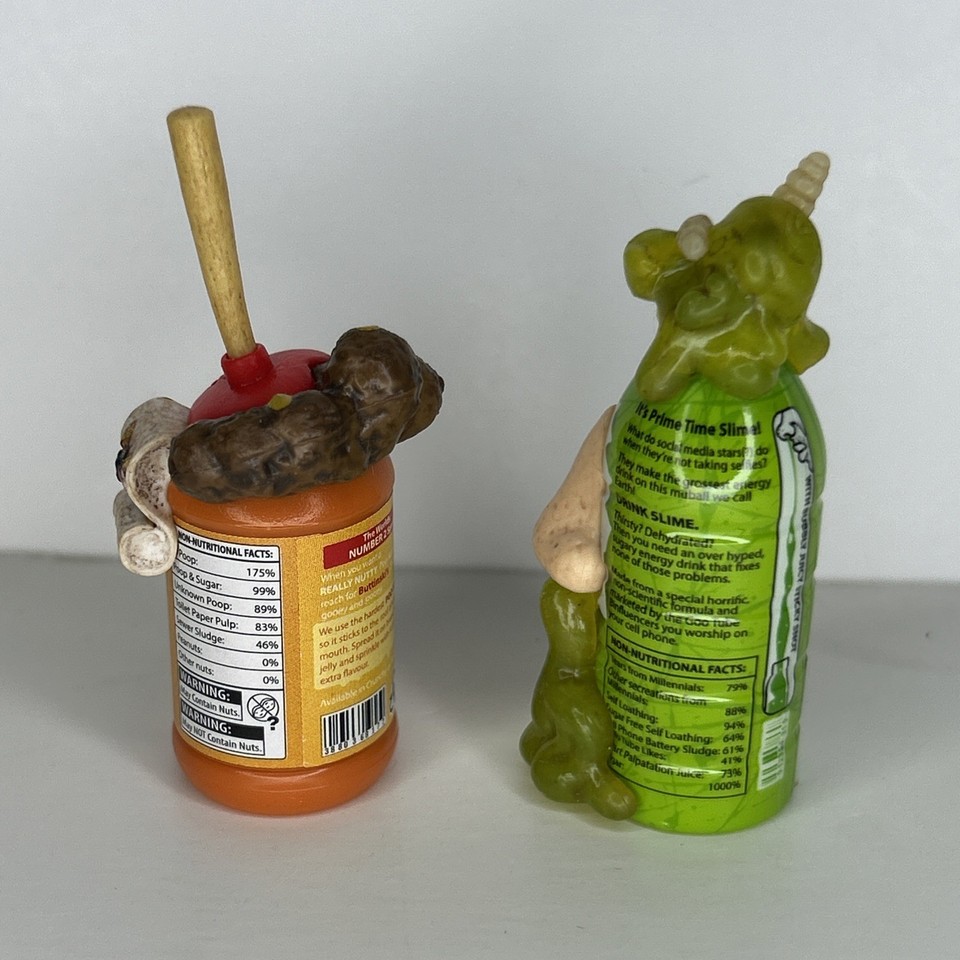 Zuru Mega Gross Minis Series 2 Lot Of 2 Buttinski’s Poo-Nut Butter ...