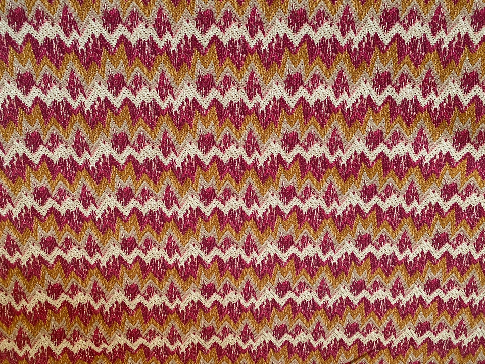 SALE 7 DAYS 4.1 Metres Iliv *TANVI* Jacquard Weave Fabric in Cerise ...