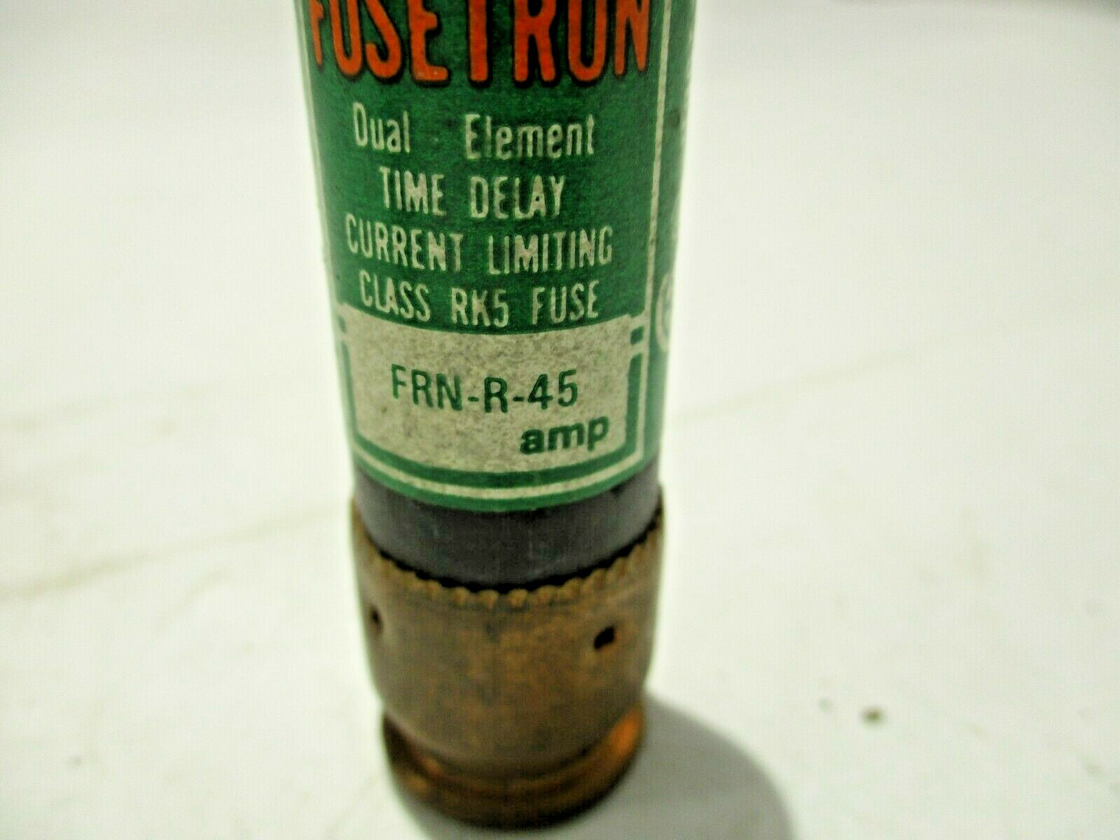 NEW LOT OF 3 BUSSMANN FUSETRON FRN-R-45 45A/AMP FUSE | eBay
