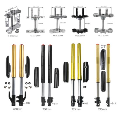 45/48mm Front Forks Triple Tree for Chinese Dirt Bike Apollo Coolster ...