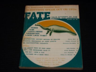 1968 DECEMBER FATE MAGAZINE - TRUE STORIES OF STRANGE & UNKNOWN - L ...