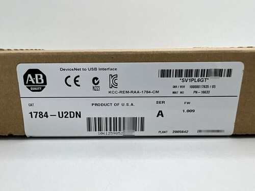 1PC New Allen-Bradley 1784-U2DN USB-to-DeviceNet Adapter with Cable | eBay