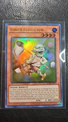 Token Collector 1st Ed BLCR-EN079 M PF Yu-Gi-Oh Crystal Beast Series | eBay