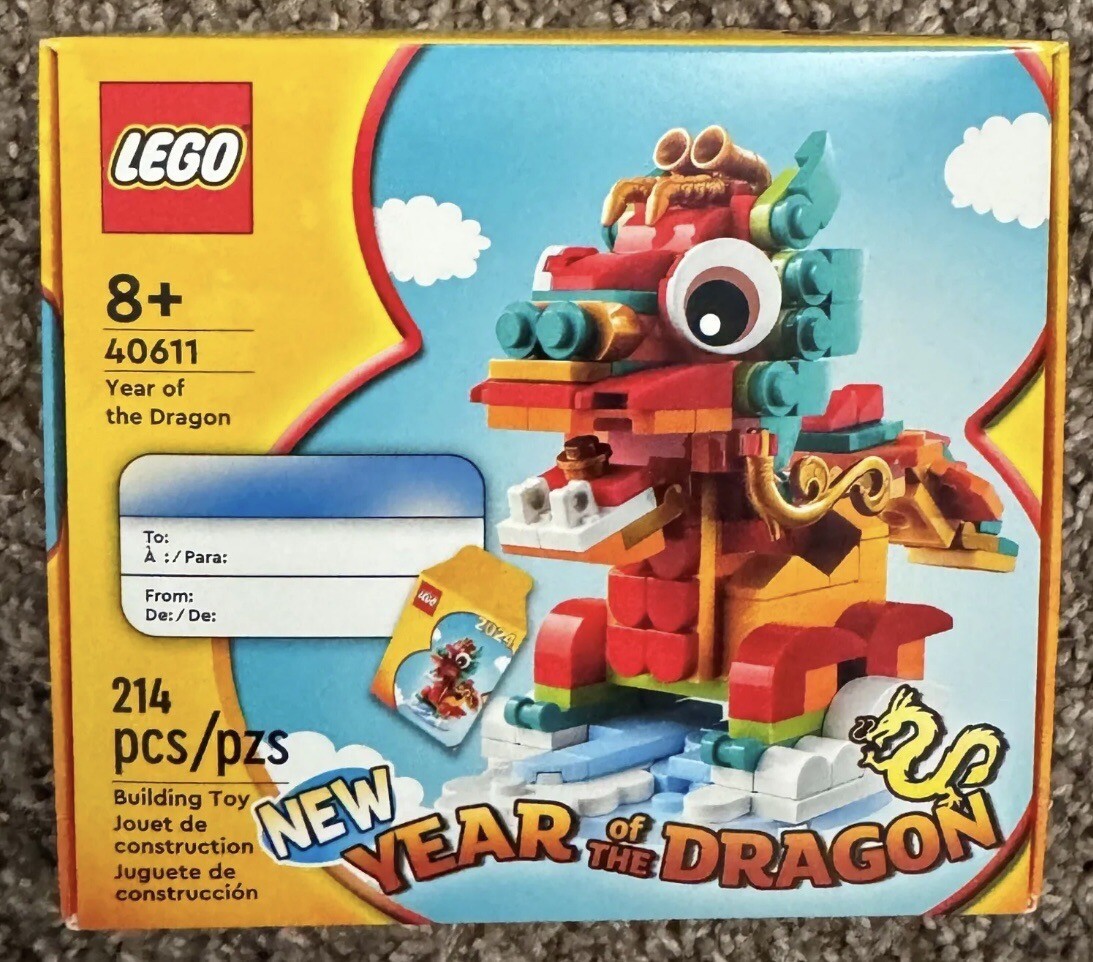 2024 GWP Lego 40611 Year of the Dragon - Chinese Zodiac New Year Set | eBay