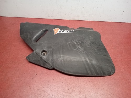 1993 93 SUZUKI RM 250 RM250 LEFT SIDE COVER NUMBER PLATE PLASTIC BODY ...