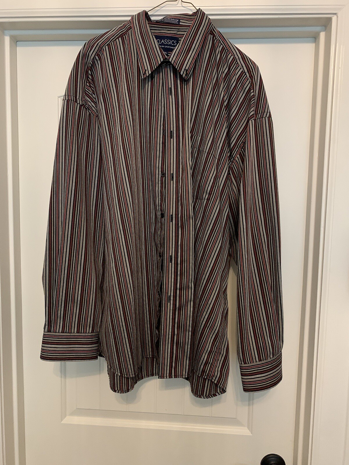 Vintage Men’s Falcon Bay Single Stitch Finish Striped… - Gem