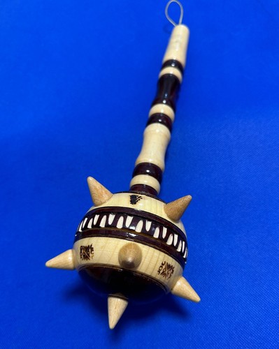 🙌13.4" WOODEN MACE BULAVA HANDMADE UKRAINIAN ANCIENT WEAPON SOUVENIR | eBay