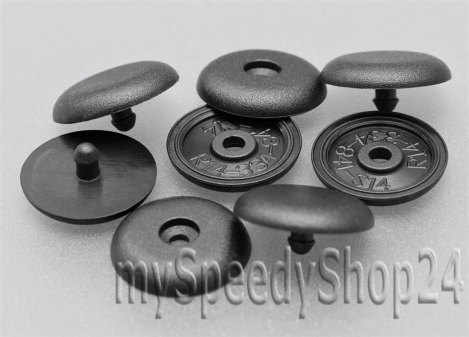 5x Autogurt KFZ PKW Sicherheitsgurt Stopper Clips Set Schnur Knopf ...