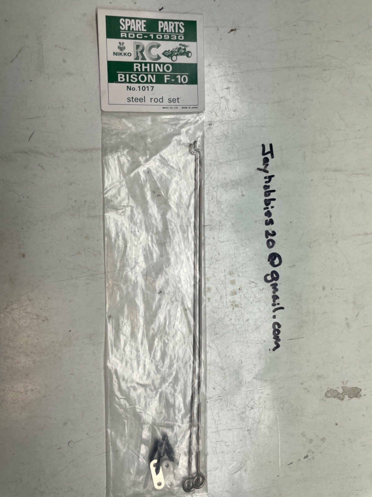 nikko f10 bison rhino steel rods set no.1017 | eBay