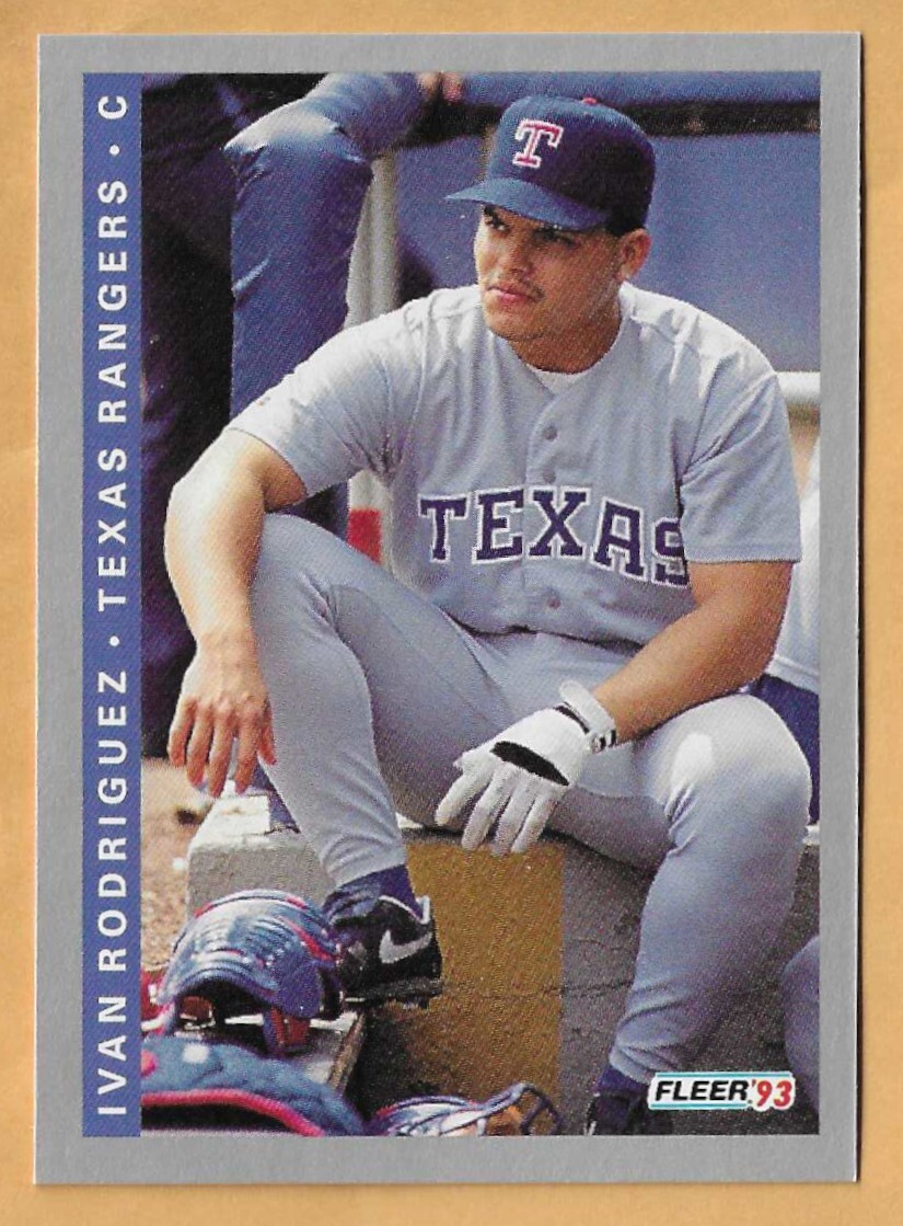 1993+Fleer+-+%23327+Ivan+Rodriguez for sale online | eBay