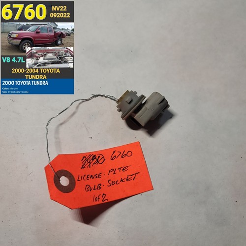 ⭐⭐OEM 2000-2004 TOYOTA TUNDRA LICENSE PLATE BULB SOCKET CONNECTOR⭐⭐ | eBay