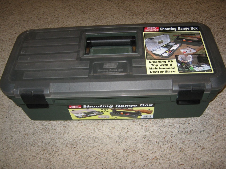 MTM CASE-GARD SHOOTING RANGE BOX & MAINTENANCE KIT-RBMC-11-FREE SHIP ...