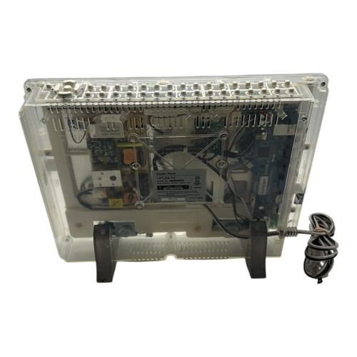 Clear Tech TV Model CTTVLED13XB Prison Transparent Television Tested No ...