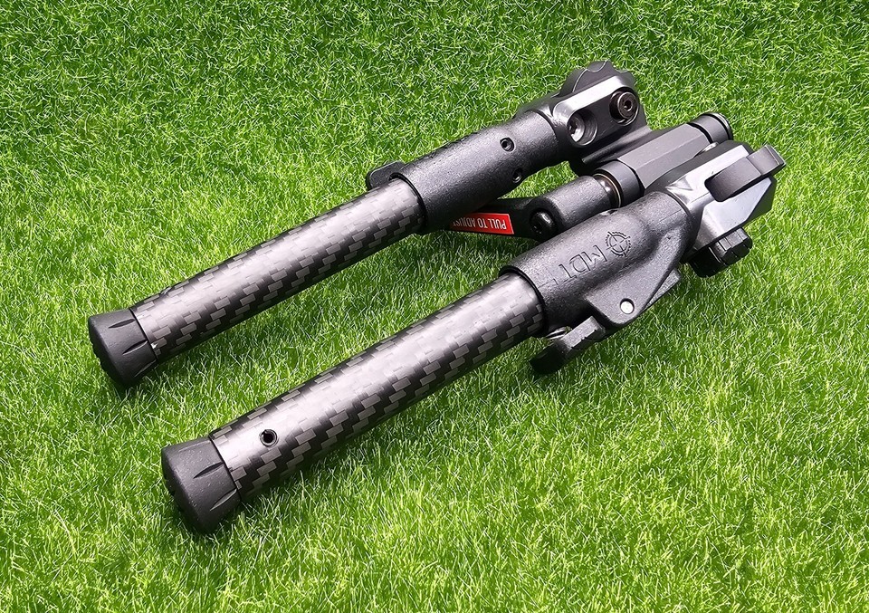 MDT GRND Bipod, Picatinny, Black, Carbon Fiber, 4.5"-9.0" Height ...