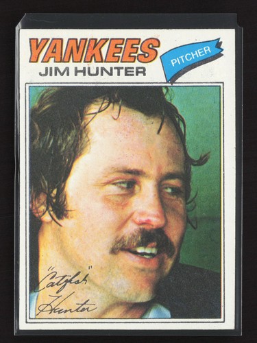 1977 Topps #280 Jim Hunter New York Yankees Near Mint or Better | eBay