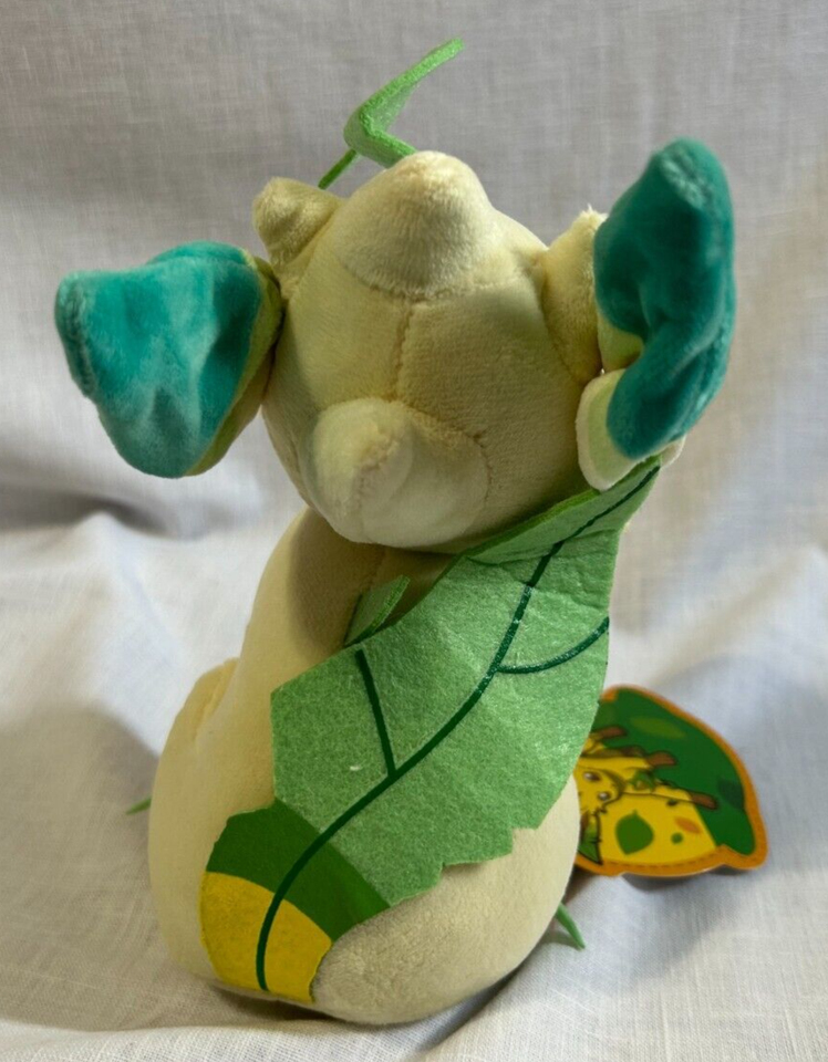 Pokemon Leafeon Sitting Plush Toy New With Tags USA Seller 7in Plushie ...