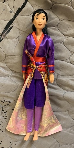 Disney Mulan Secret Hero MULAN 12" Doll In Outfit 1997 READ 74299188961 ...