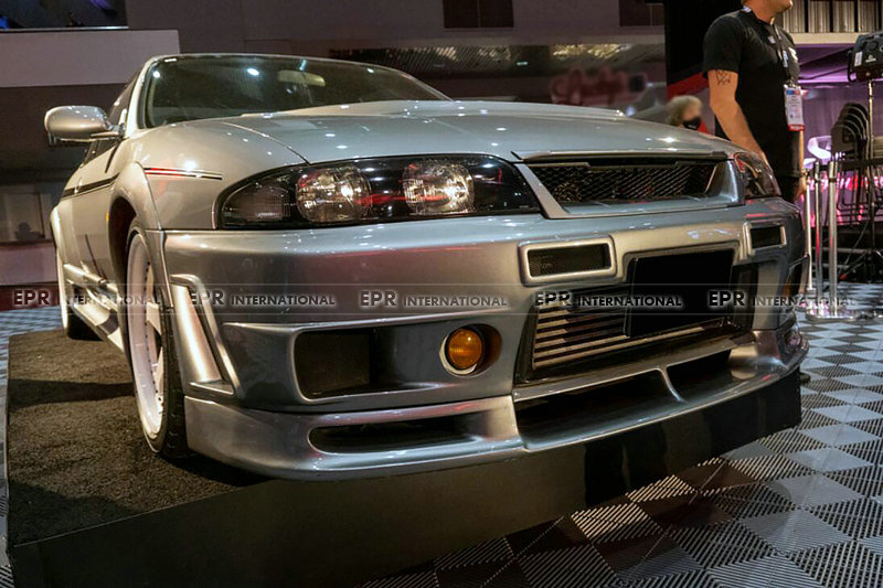 For Nissan Skyline R33 GTR 400R Type Front Bumper Body Kits FRP ...