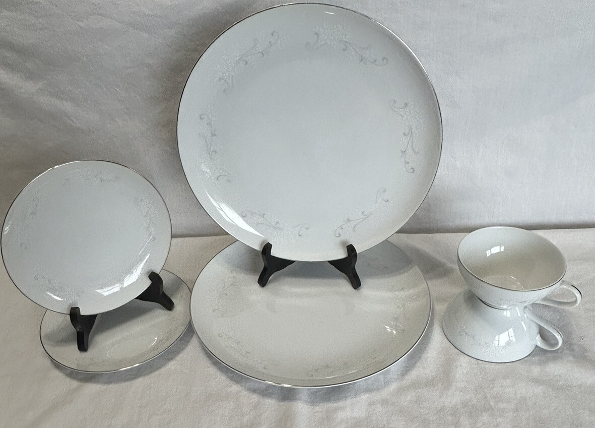 Fine Seyei China 6 Piece Set Claudia 6863 Made In Japan Vintage MCM ...