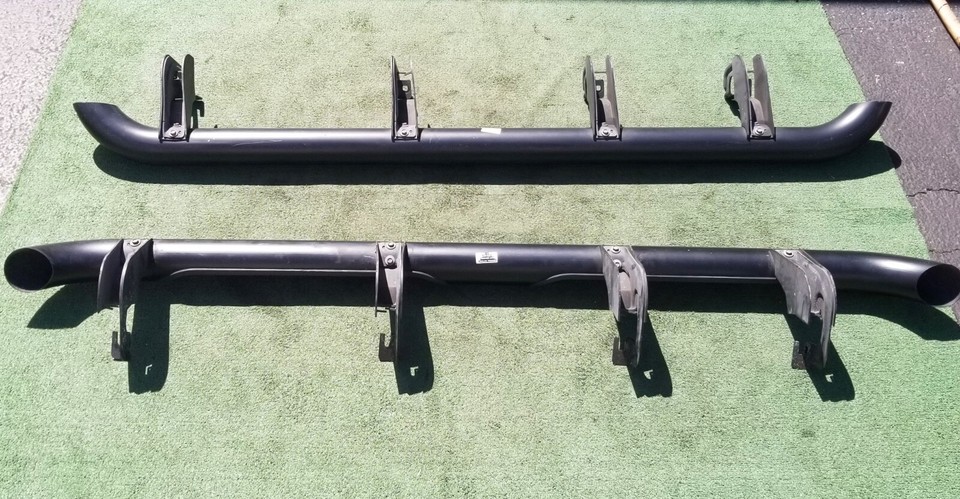 Factory Chevrolet Silverado GMC Sierra Running Boards 1500 Pair OEM GM ...