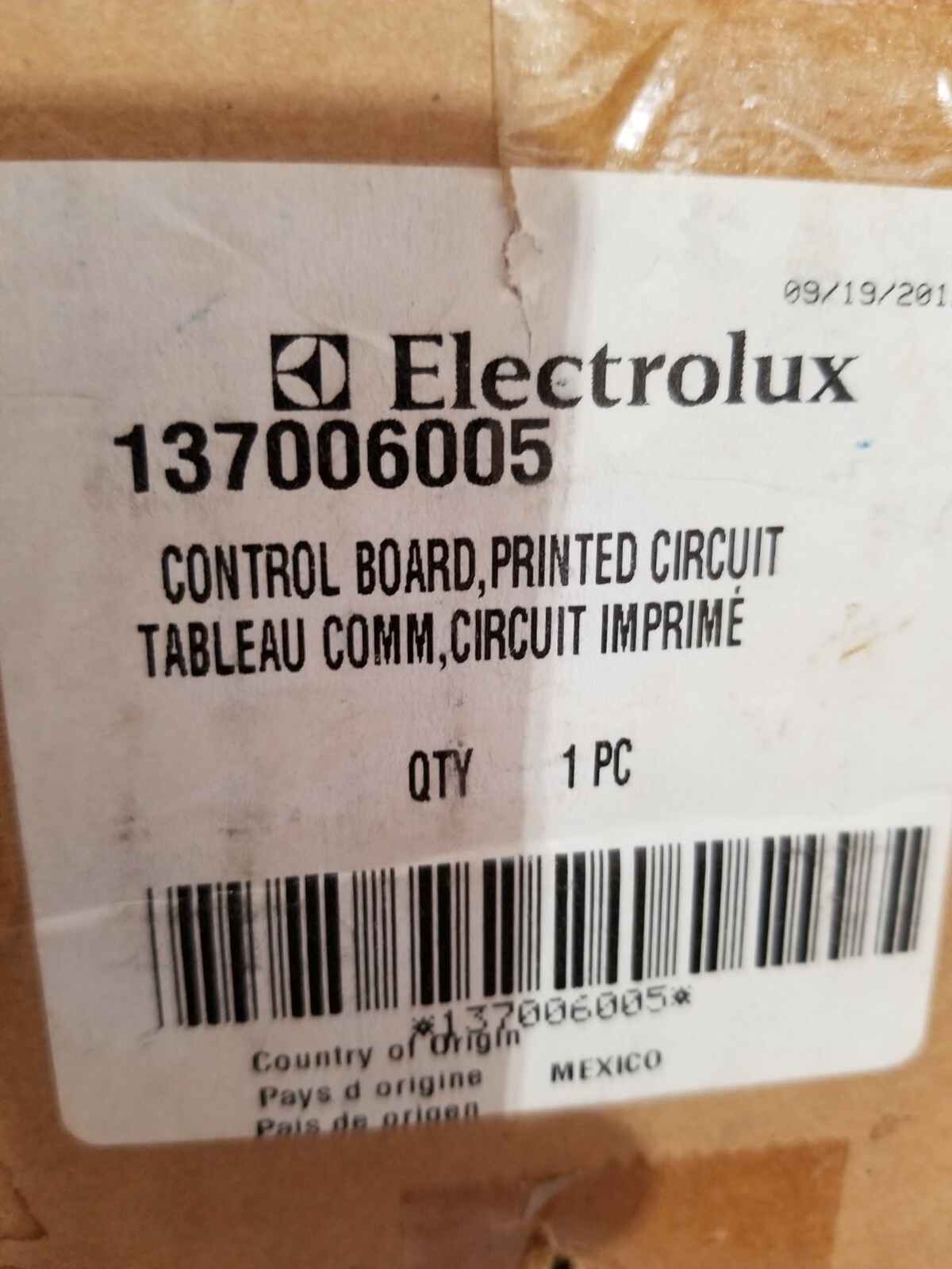 137006005 ELECTROLUX CONTROL BOARD | eBay