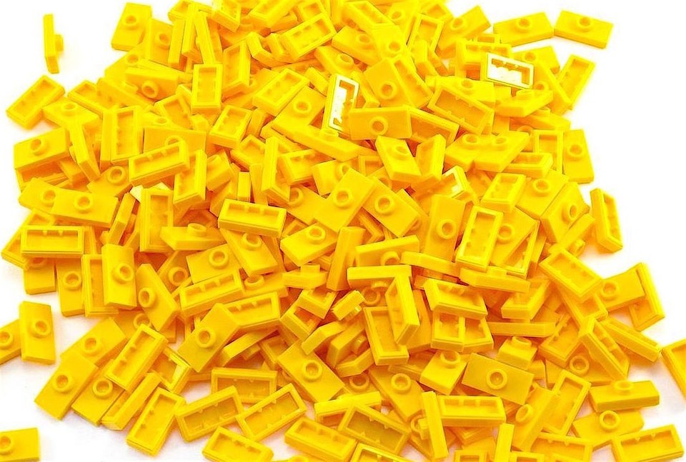 Lego 1 x 2 Plate Jumper 1 Stud w/ Bottom Stud Holder 15573 NEW X20 | eBay