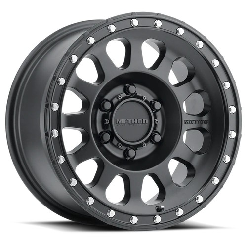 (1)17x8.5 Method MR315 Wheels Matte Black Rims Fit 6lug Tacoma Tahoe ...