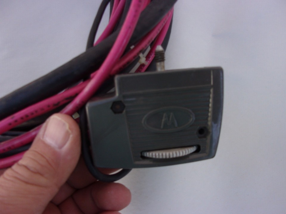 VINTAGE MOTOROLA MOTRAC Radio CONTROL CABLE | eBay