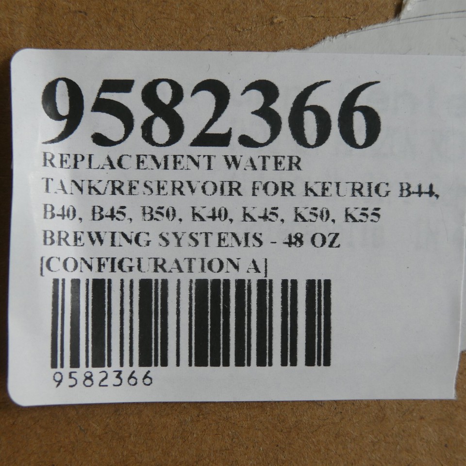 Keurig Replacement Water Reservoir Tank B40 B41 B44 B45 B50 K40 ~ New ...