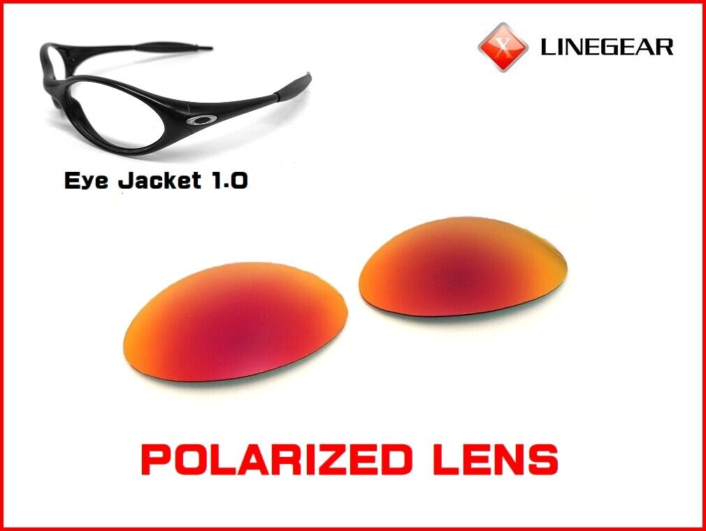 LINEGEAR UV420 Premium Red Polarized Lens for Oakley Eye LINEGEAR UV420 Premium Red Polarized Lens for Oakley Eye
