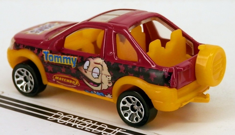 Matchbox 1998-2003 Land Rover Freelander RUGRATS TV Show Tommy 1:59 ...