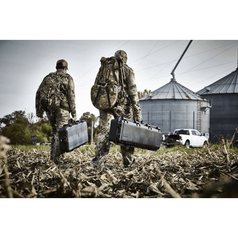 ProMax PillarLock Double Rifle Case Hard Case Two Scoped Rifles Storage ...