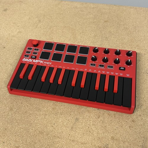 Akai Professional MPK Mini Special Edition Red Compact Keyboard & Pad ...