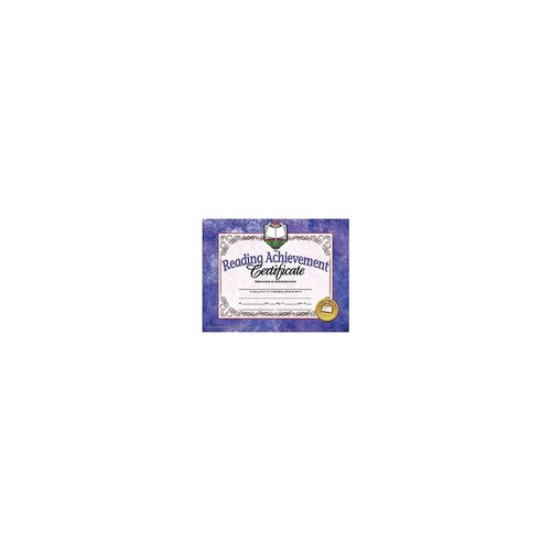 Hayes Reading Achievement Certificate 8.5" x 11" Pack of 30 H-VA677 ...