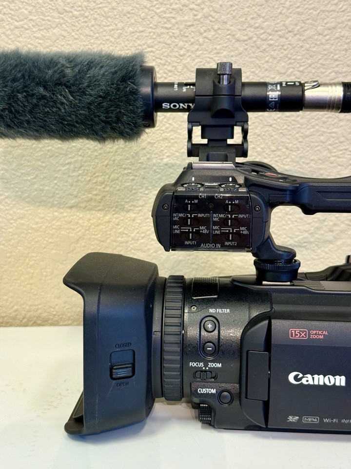 Canon XF400 4K UHD 60P Camcorder with Dual Pixel Autofocus - Black | eBay
