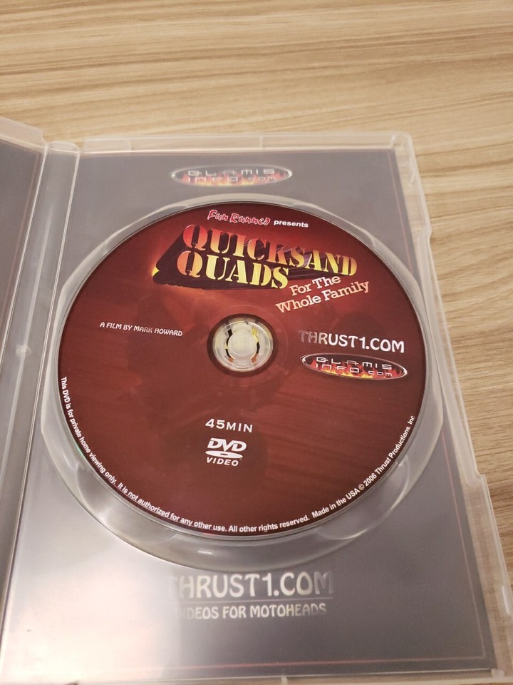 Quicksand Quads For the Whole Family DVD Tour Salvation - TESTED - FREE ...